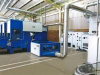 China HONGYI 1000kg/h Shoddy Polyester Fiber Nonwoven Airlaying Machine for sale
