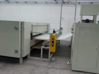 China Vertical Polyester Cotton Hard Wedding Thermal Bonding Production Line for sale