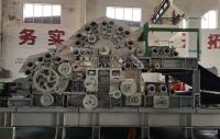 China 800kg/h New design Double cylinder double doffer Nonwoven carding machine for wool for sale
