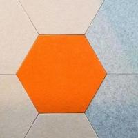 China 18mm DIY Creative Polyester Acoustic Panels Felt Eco Friendly for sale