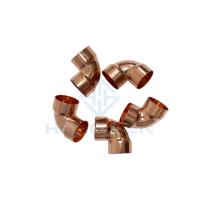 China 3/4Copper 90-Degree Elbow C X C Sweat Connection Short-Turn Copper Fitting Refrigeration for sale