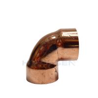 China 3/4Copper 90-Degree Elbow C X C Sweat Connection Short-Turn Copper Fitting Refrigeration for sale