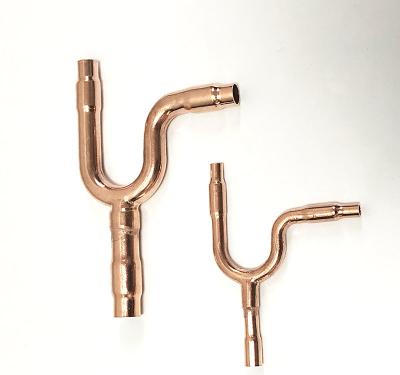 China Copper VRV VRF Air condition Y branch Y joint branch pipe for HITACHI Model E-52SN for sale