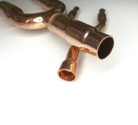 China Top Quality  VRV VRF Air Conditioner Refnety Branch Pipe Copper Y Joint with Insolation  Cover For Midea FGZHN-04 for sale