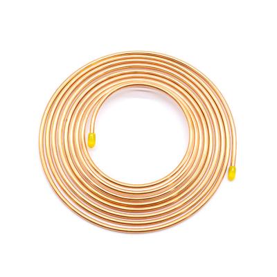 China Copper pancake tubing 1/4