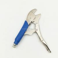 China Sturdy Sealing Refrigeration Hand Tools , Stainless Steel Curved Jaw Locking Pliers for sale