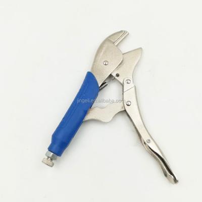 China Sturdy Sealing Refrigeration Hand Tools , Stainless Steel Curved Jaw Locking Pliers for sale