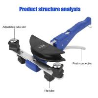 China CT-999 Expander Refrigeration Hand Tools , 90 Degree Multi Bender Kit for sale