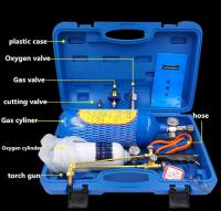China Portable Durable Gas Welding Kit , ​Air Conditioning Gas Welding Torch Set for sale