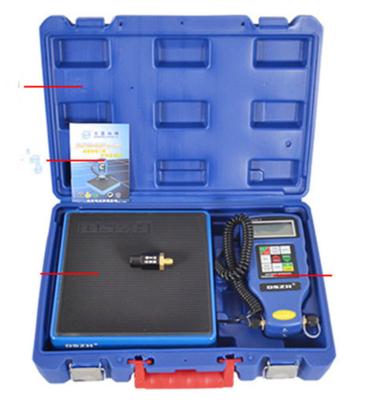 China 220lbs Digital Electronic HVAC AC Refrigerant Charging Weight Scale RCS-N9030 for sale