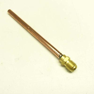 China Copper access valve 1/4 sea with 100mm length tubing for sale
