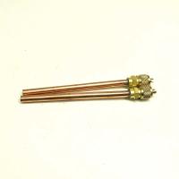 China Copper access valve 1/4 sea with 100mm length tubing for sale