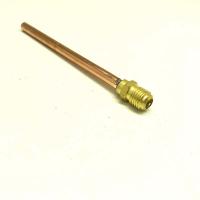 China Copper access valve 1/4 sea with 100mm length tubing for sale