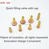 China Multipurpose Stable Gas Filling Valve , Hydraulic Refrigerant Fill Valve for sale