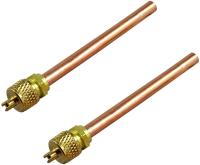 China Refrigeration Access HVAC Valve 19G 1/4OD Copper Material Manual Power for sale