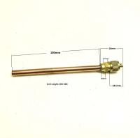 China Refrigeration Access HVAC Valve 19G 1/4OD Copper Material Manual Power for sale