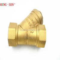 China OBM Pneumatic Brass Y Strainer Filter , Wear Resistant Copper Y Strainer for sale