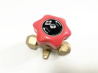 China Cold Storage Gas Media SAE 3/8 HVAC Valve , Diaphragm Refrigeration Hand Valve for sale