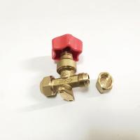 China Cold Storage Gas Media SAE 3/8 HVAC Valve , Diaphragm Refrigeration Hand Valve for sale