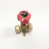 China Cold Storage Gas Media SAE 3/8 HVAC Valve , Diaphragm Refrigeration Hand Valve for sale