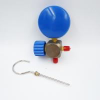 China Refrigerant Pressure Manifold Gauge Set 15/35KG With Sight Glass for sale