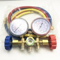 China Electric R22 R134A Manifold Gauge Set CT-536C For Air Conditioner for sale
