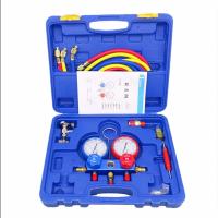 China Industrial AC Manifold Gauge Kit Practical For R134A R12 R22 R502 for sale