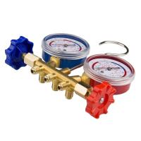 China OEM Air Condition Manifold Gauge Set Durable Fit R12 R22 R134a R502 for sale