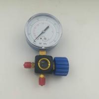 China Plastic Refrigeration Single Manifold Gauge , Sight Glass R22 Manifold Gauges for sale