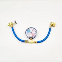China household Electric Manifold Gauge Set , R134a R134 Brass AC Refrigerant Tap for sale