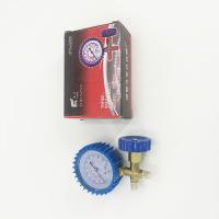 China R134a R12 R22 Single Manifold Gauge Multipurpose With Brass Valve for sale