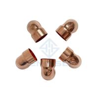 China 2.1/8 Copper pipe fitting,OEM, refrigeration 90 Degree Short Radius for sale