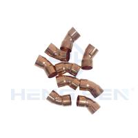 China 1/4 Refrigeration 45 degree copper elbow  CXC for sale