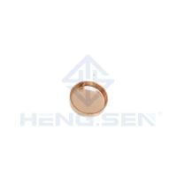 China 1/4 Copper Refrigeration Pipe Fittings End Cap Forged Technics for sale