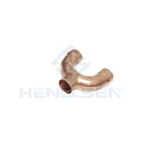 China Forged Practical 5/8 Copper Y Tee , Multifunctional Copper Pipe Y Fittings for sale