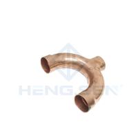 China Forged Practical 5/8 Copper Y Tee , Multifunctional Copper Pipe Y Fittings for sale