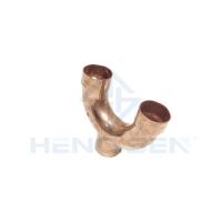 China Forged Practical 5/8 Copper Y Tee , Multifunctional Copper Pipe Y Fittings for sale