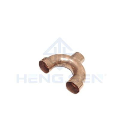China 5/8 Antiwear Refrigeration Pipe Fittings Y Connector Multi Scene for sale