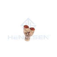China Multi Scene Y Refrigeration Pipe Fittings Copper Material Durable for sale