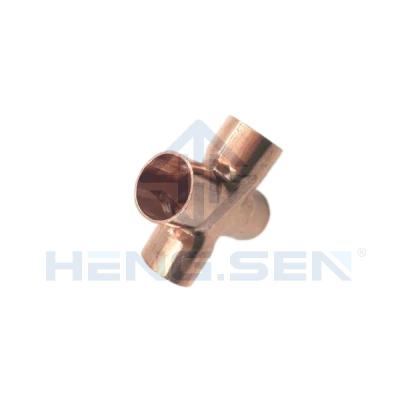 China Multifunctional 1 Inch Copper Cross Fitting Antiwear Equal Shape for sale