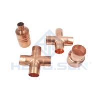 China Multifunctional 1 Inch Copper Cross Fitting Antiwear Equal Shape for sale