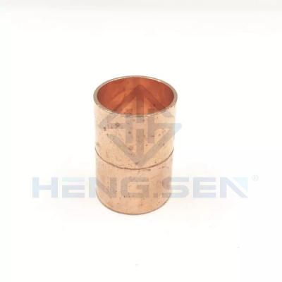 China Forged 1/4 Copper Straight Coupler Multipurpose Wear Resistant for sale