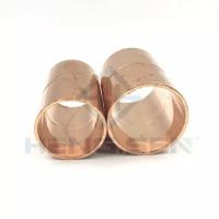 China Forged 1/4 Copper Straight Coupler Multipurpose Wear Resistant for sale