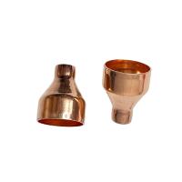 China 25.4x19mm Copper Refrigeration Pipe Fittings Reducer Coupling for sale