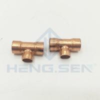 China Plumb Copper Refrigeration Pipe Fittings Connector 8x6.35x8mm for sale