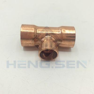 China Antiwear Copper Tee Joint Multi Scene Practical 28.6x19x28.6mm for sale