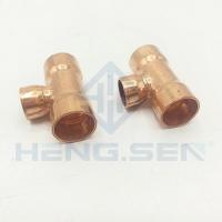 China Antiwear Copper Tee Joint Multi Scene Practical 28.6x19x28.6mm for sale