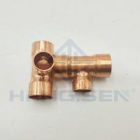 China Antiwear Copper Tee Joint Multi Scene Practical 28.6x19x28.6mm for sale
