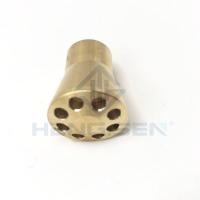 China Reach Durable Brass Pipe Fittings , 8 Holes Refrigerant Distributor Nozzle for sale