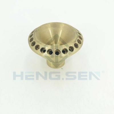 China Welding Refrigerant Distributor Nozzle , Multifunctional Brass Liquid Distributor for sale